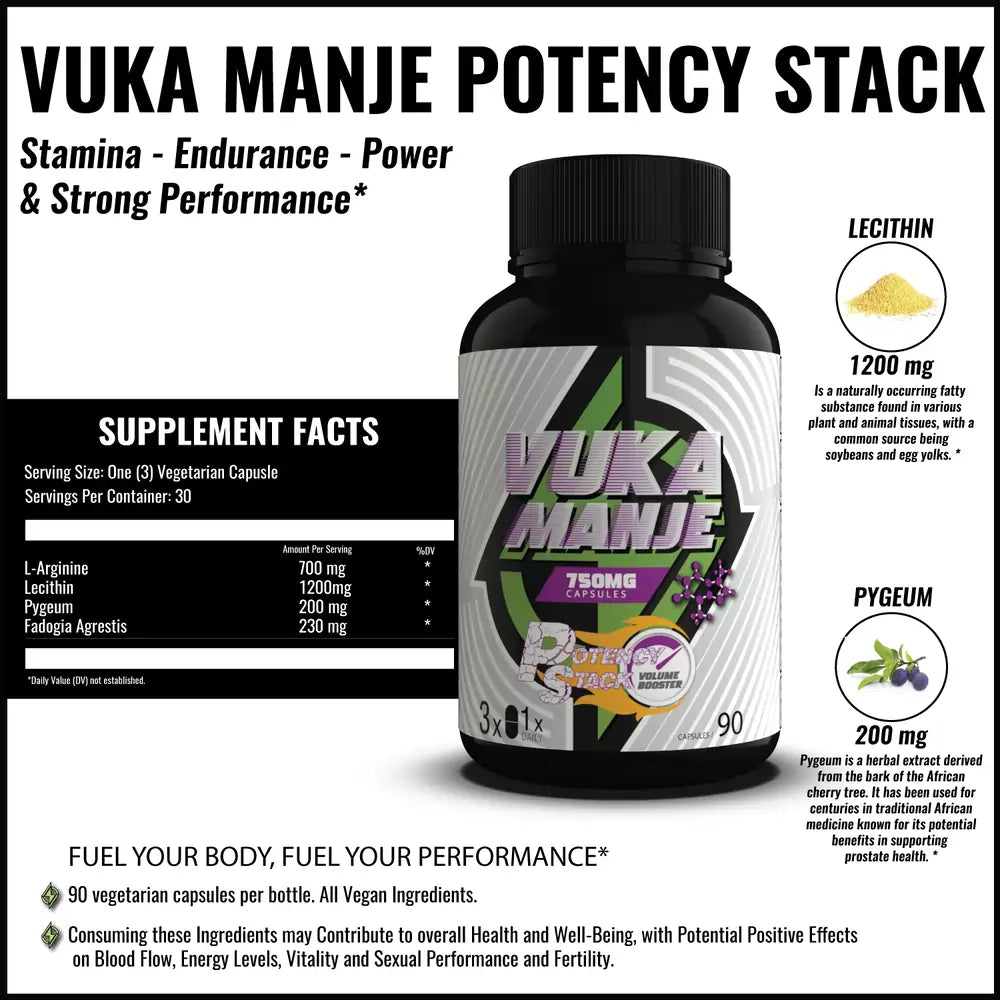 Vuka Manje™ Potency Stack